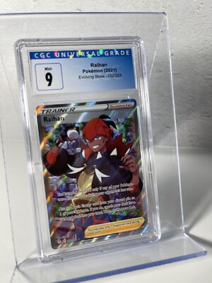 CGC 9 Raihan 202/203 Evolving Skies FULL ART Pokemon Card CS4-017 | eBay