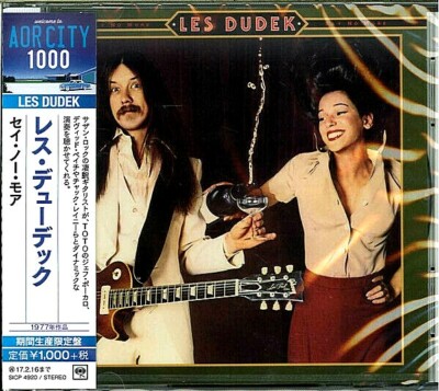 Les Dudek Guitar AOR SEALED BRAND NEW CD "Say No More" Japan OBI | eBay