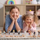 30 Pcs Wooden Community Helpers Toys Multicultural Career Wooden People ...