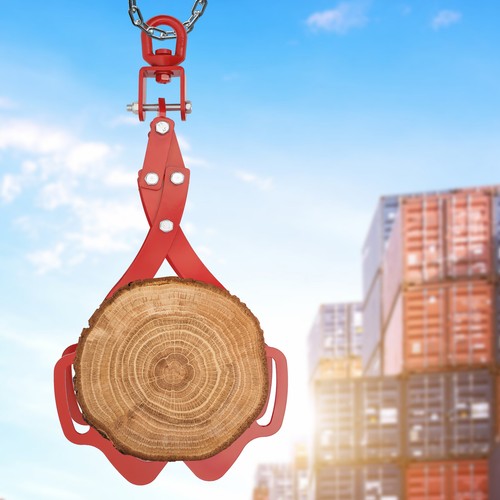 4 Claw Timber Claw Hook 28 inch Log Lifting Tongs Grapple for Logging ...