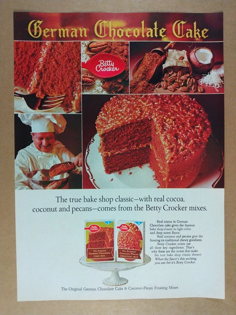 Cake Ad 1968