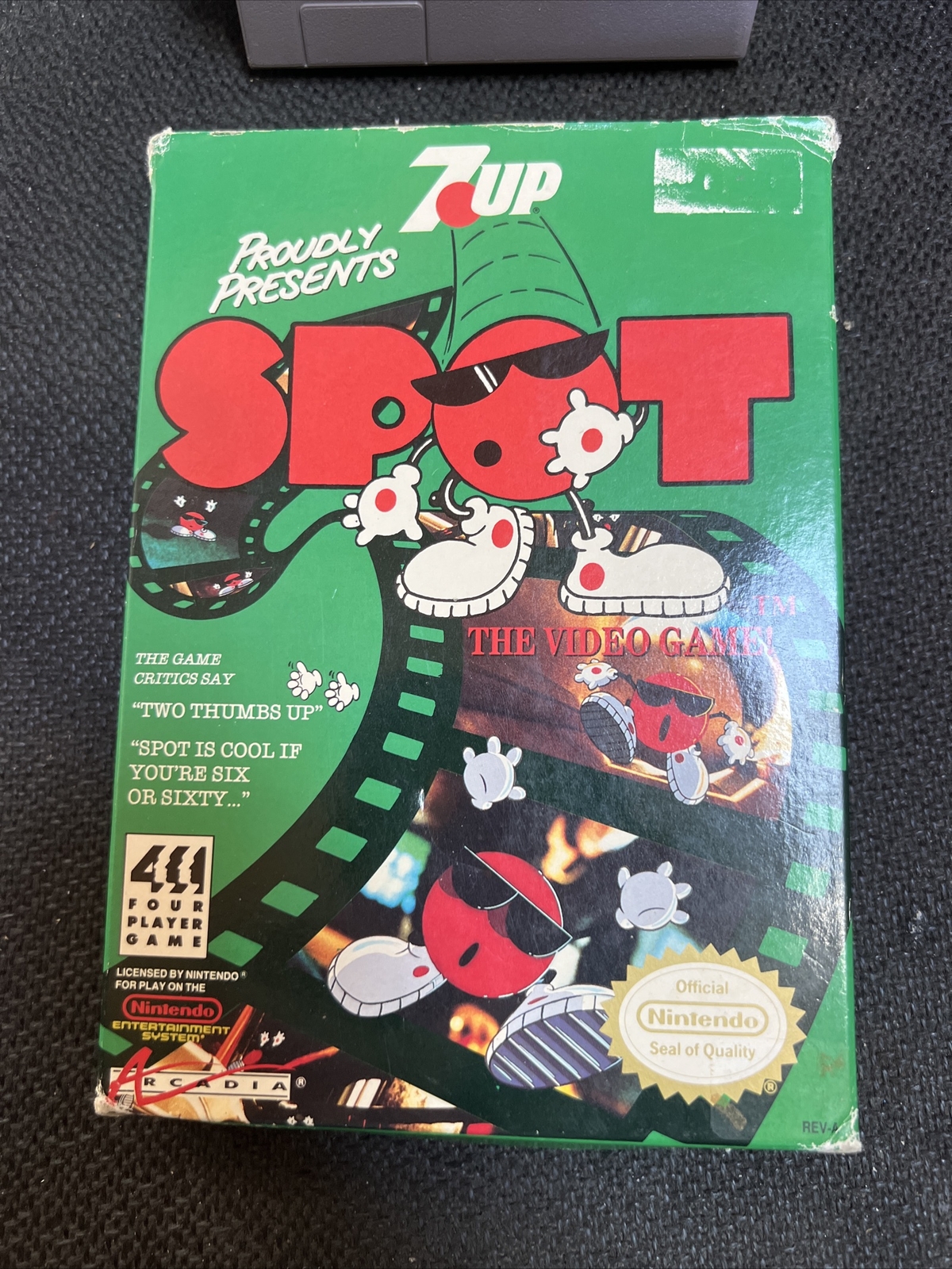 7UP Spot: The Video Game (Nintendo Entertainment System, 1990) NES ...