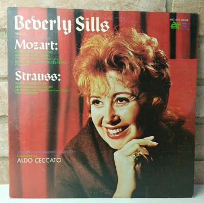 Beverly Sills Sings Mozart / Strauss, 1971 - LP - Opera Legend ABC-ATS ...