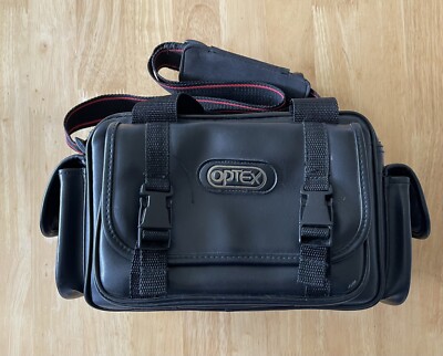 OPTEX Large Vintage Camera Bag / Camcorder Bag / Accessories etc | eBay ...