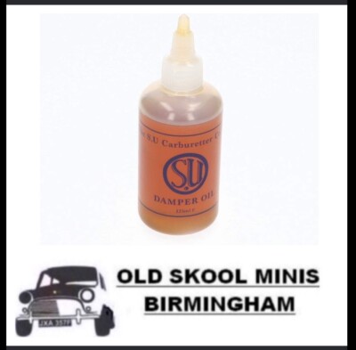 CLASSIC MINI GENUINE SU CARBURETTOR DAMPER DASHPOT OIL AUSTIN MORRIS HS ...