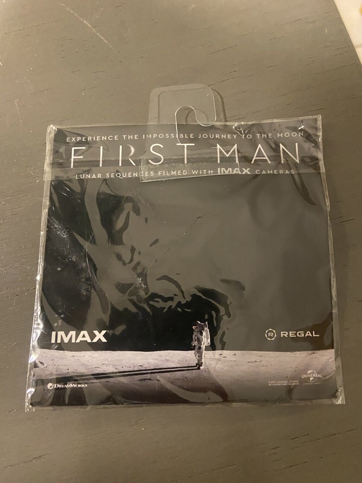 First Man (2018) 3" Promo Patch Movie Studio / Theater IMAX SWAG Apollo ...