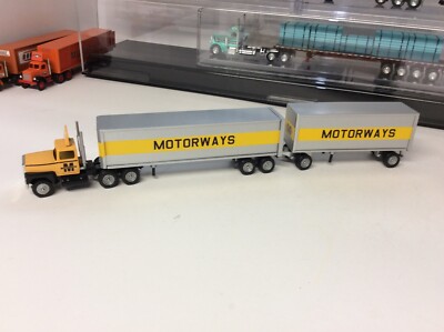 Winross Ford 9000 MotorWays w/Rocky MT. Dbl. Trailers. New in Box ...