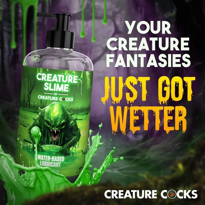 Creature Cocks Creature Slime Water-Based Lubricant 16oz - Personal ...