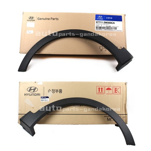 Genuine Fender Side Garnish Front Left Right 2EA For Hyundai Santa FE ...