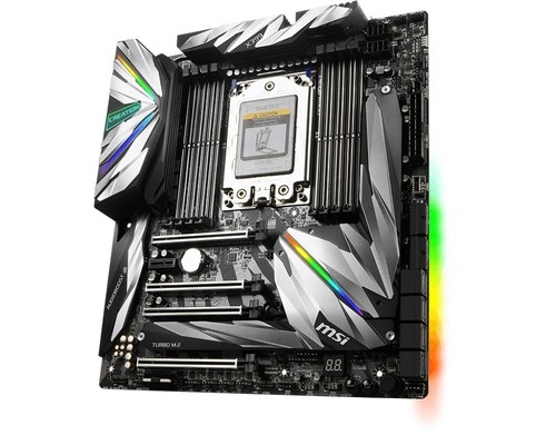 For MSI MEG X399 CREATION Motherboard AMD X399 Socket TR4 E-ATX ...