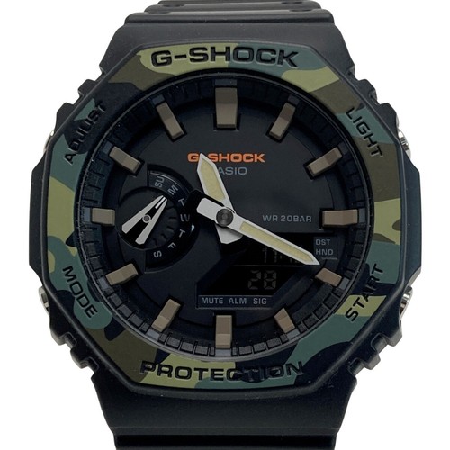 CASIO G SHOCK GA 2100 Series Camouflage GA 2100SU 1AJF Quartz Men s ...