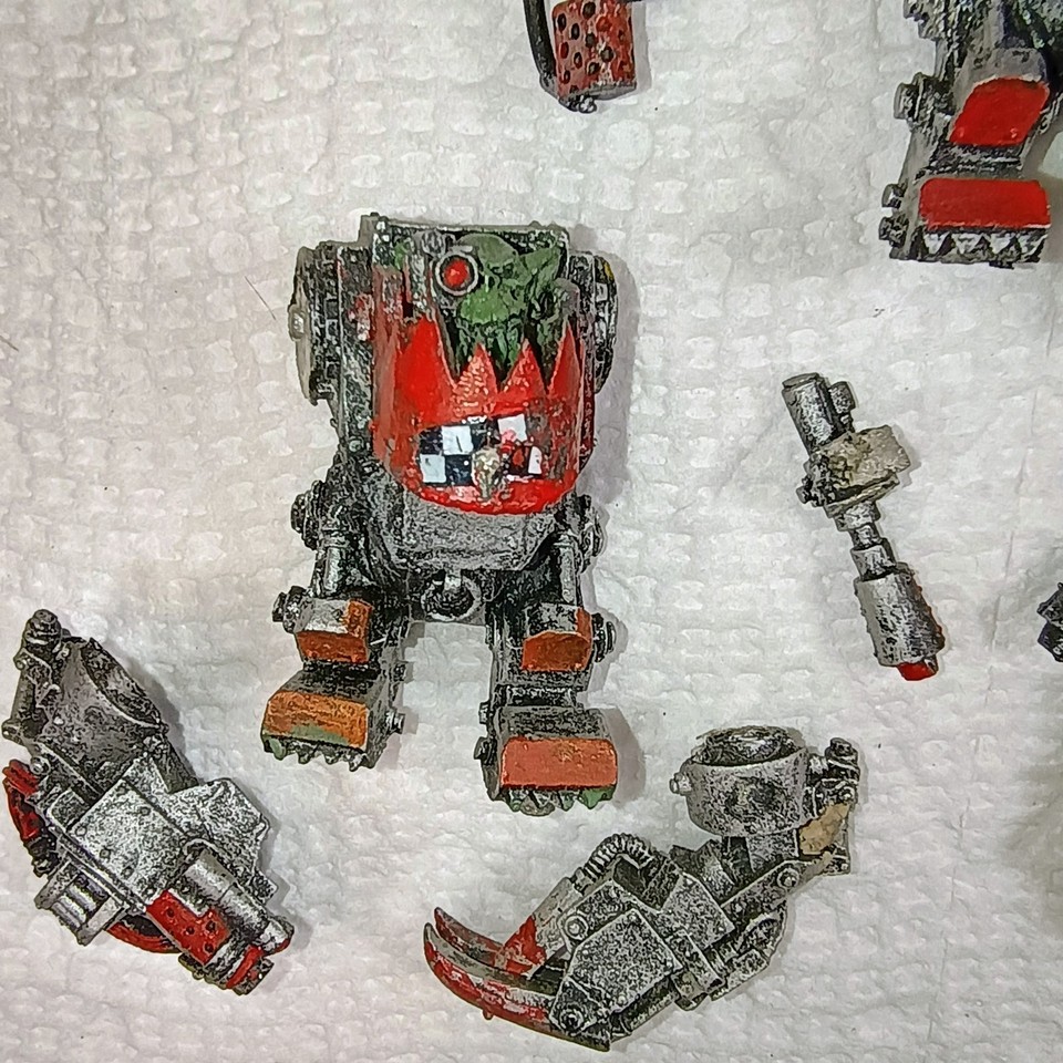 Warhammer 40k OOP Metal Ork Mega Nobz, Mega Armoured Nobs X3 | eBay
