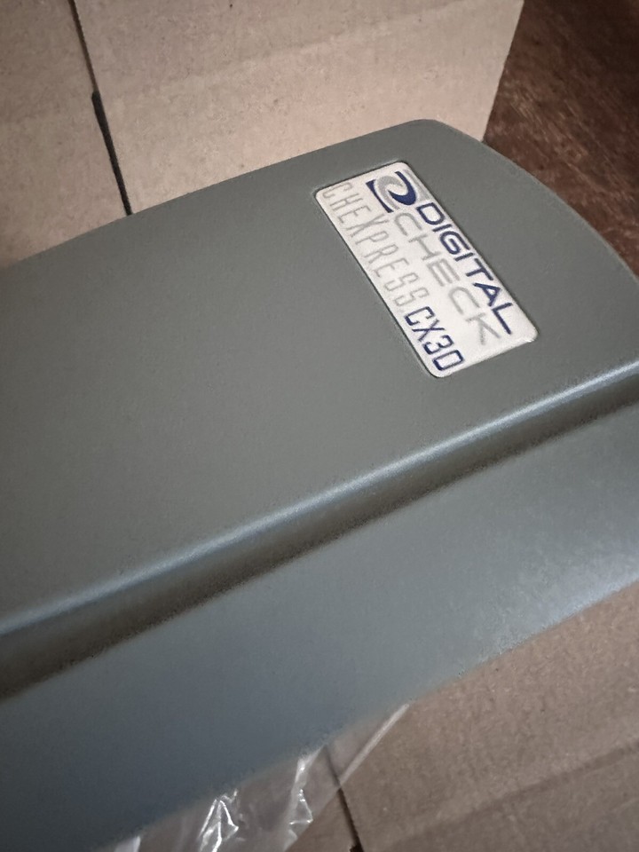 Digital Check CheXpress 30 CX30 InkJet Check Scanner 152000-02 w ...
