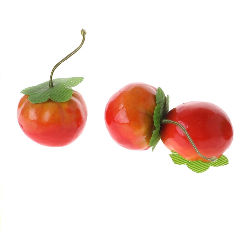 20pcs Simulation Artificial Tomato Plastic Fake Fruit Home Party Decor ...