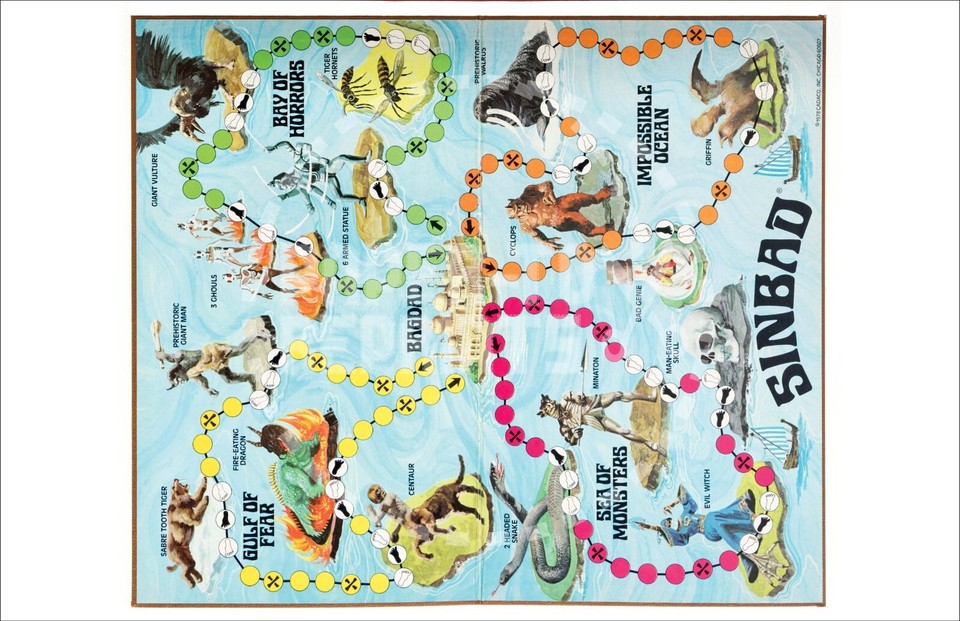 SINBAD BOARD GAME ARTWORK - PRINTED AS FOLIOS ON 11 X 17 CARD STOCK | eBay