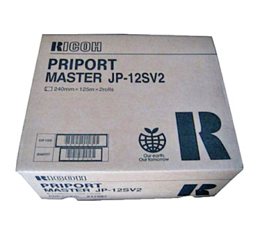 RICOH 817567 Priport Master JP-12SV2 2 Rolls | eBay
