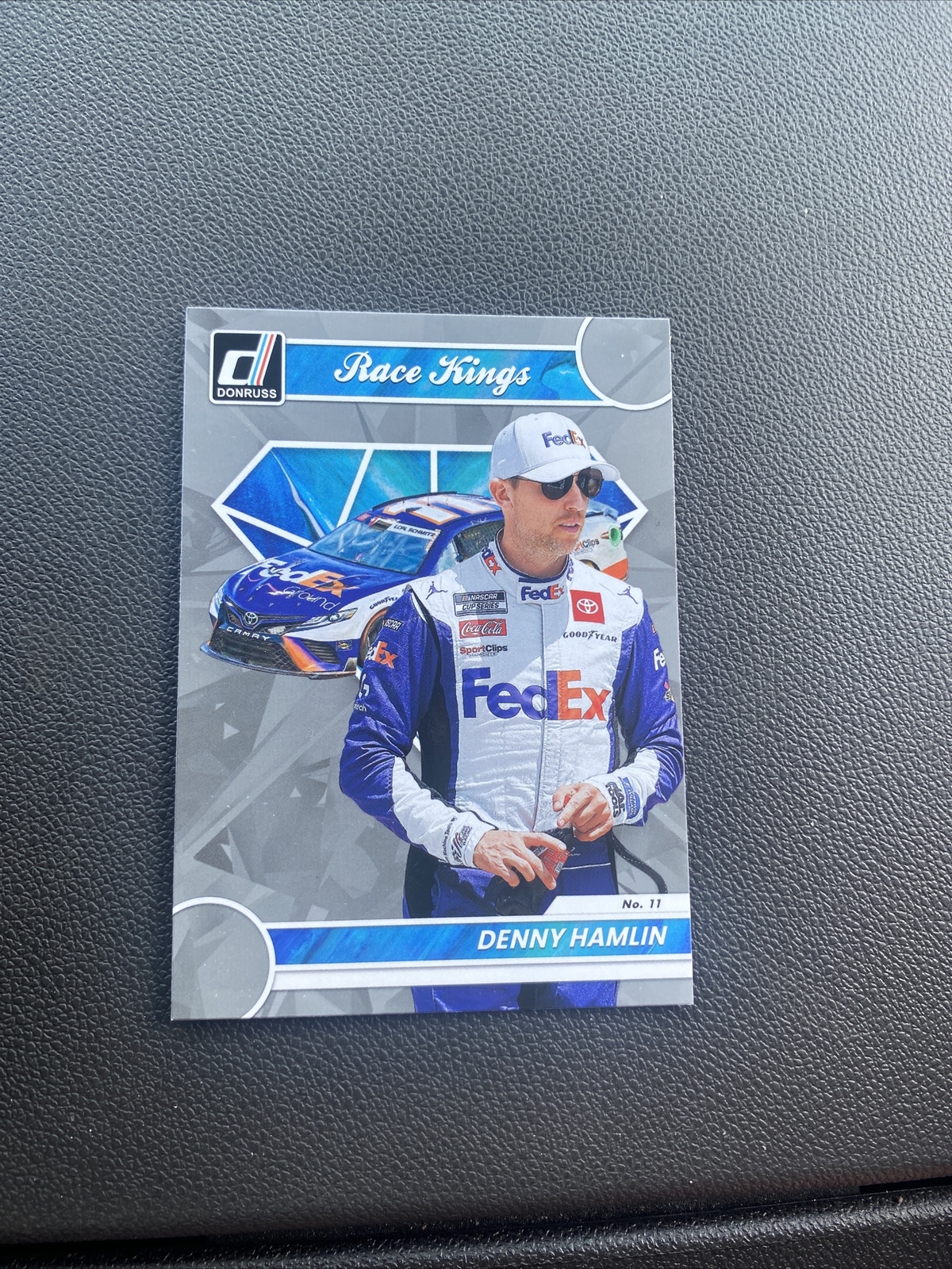 2023 Donruss Racing Nascar SILVER Race Kings Card DENNY HAMLIN | eBay