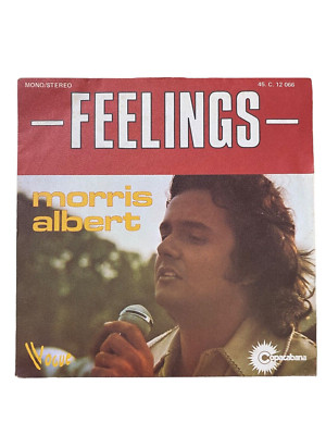 DISQUE VINYLE 45 TOUR ALBERT MORRIS FEELINGS | eBay