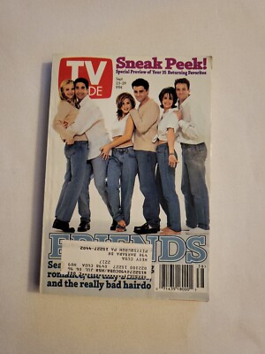 1995 September 23-29, TV Guide, Friends, (SM1) | eBay