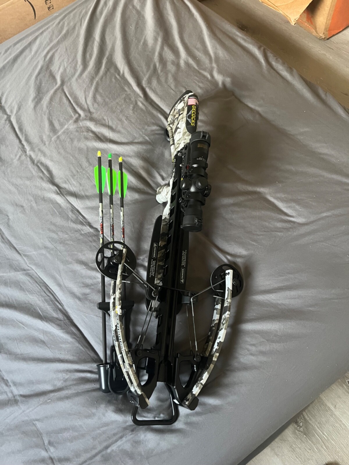 TenPoint Viper 430 Crossbow Package ACUslide Rangemaster 100 Scope ...