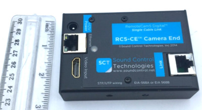 Sound Control Tech. Remote Cam5 Digital Single Cable Link RC5-CE Camera ...