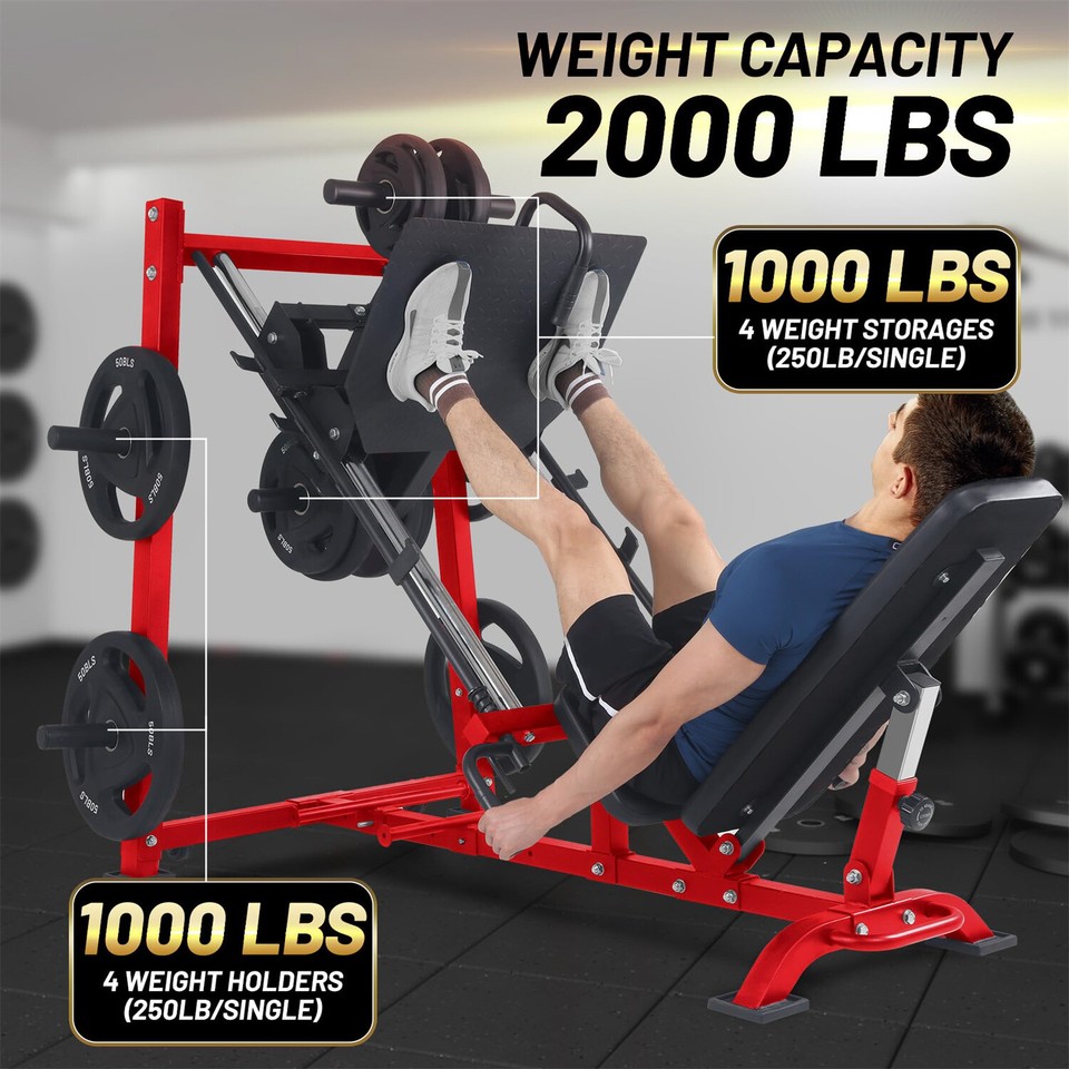 Leg Press Machine Professional Adjustable Leg Press Machines for Home ...