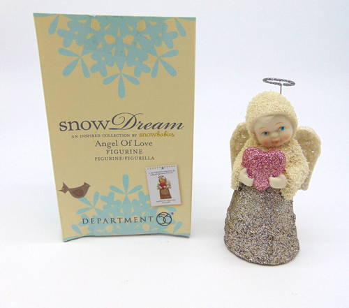 Dept 56 Snowbabies Snow Dream ANGEL OF LOVE Porcelain Figurine LNIB | eBay