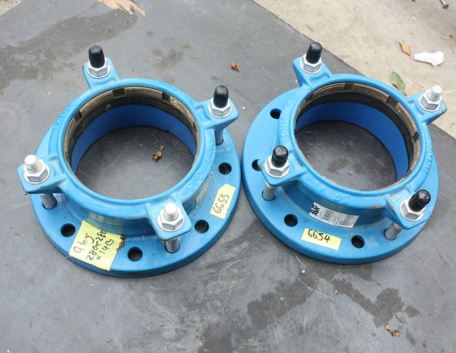 AVK Supa Plus Flange Adaptor T/d Dn150 6" Inch 7006 10305 GJS 160mm ...