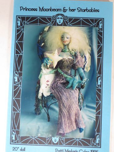 Princess Moonbeam & Her Starbabies Craft Sewing Pattern 20" Cloth Doll ...
