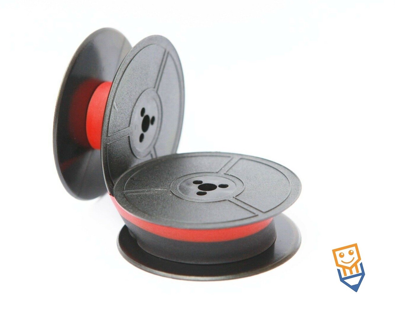 OLYMPIA Typewriter Ribbon Spool DIN 2103 BLACK Black Red PURPLE ...