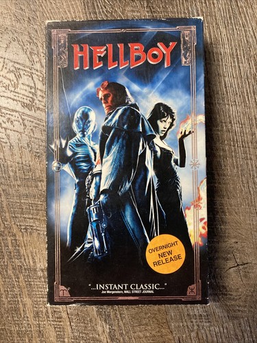 Hellboy (VHS, 2004) Classic Action & Adventure Sci-fi Fantasy Movie Cult 43396013155 | eBay