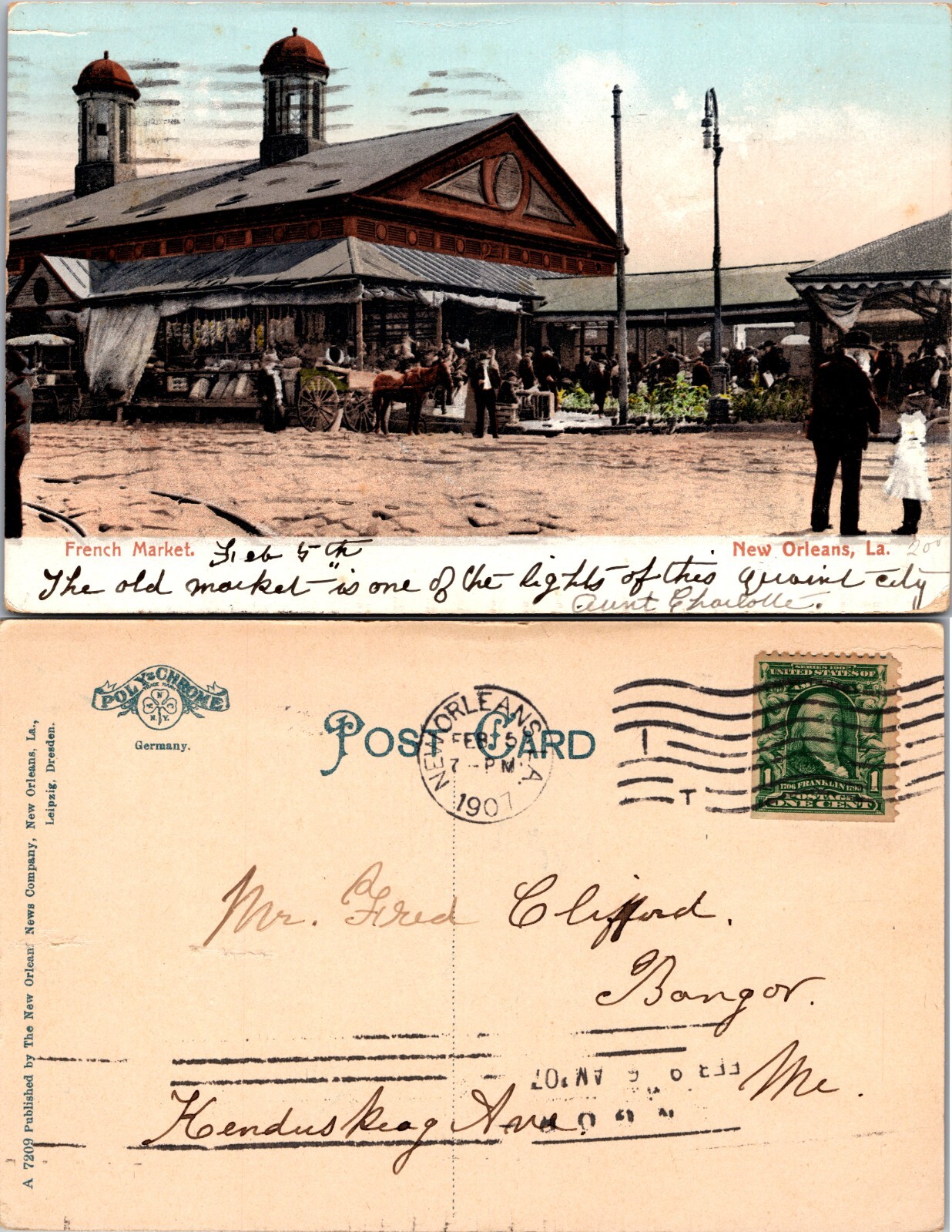 French Market New Orleans Louisiana LA Postcard | eBay