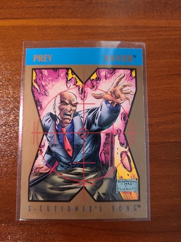 1992 Skybox Marvel Stryfe's Strike File X-cutioner's Song Xavier *1001 ...