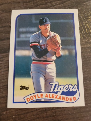 Doyle Alexander #77 1989 Topps Baseball Card | eBay