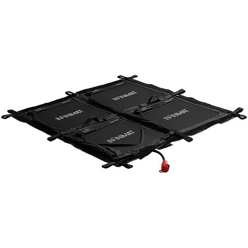 Aputure INFINIMAT Kit of 4x4 Feet LED Modular Light Mat with Inflatable ...