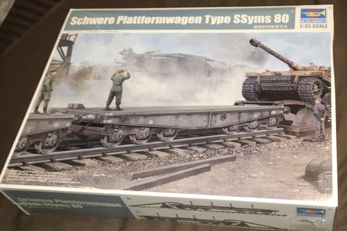 Trumpeter Model kit 1/35 Schwere Plattformwagen Type SSyms 80 | eBay