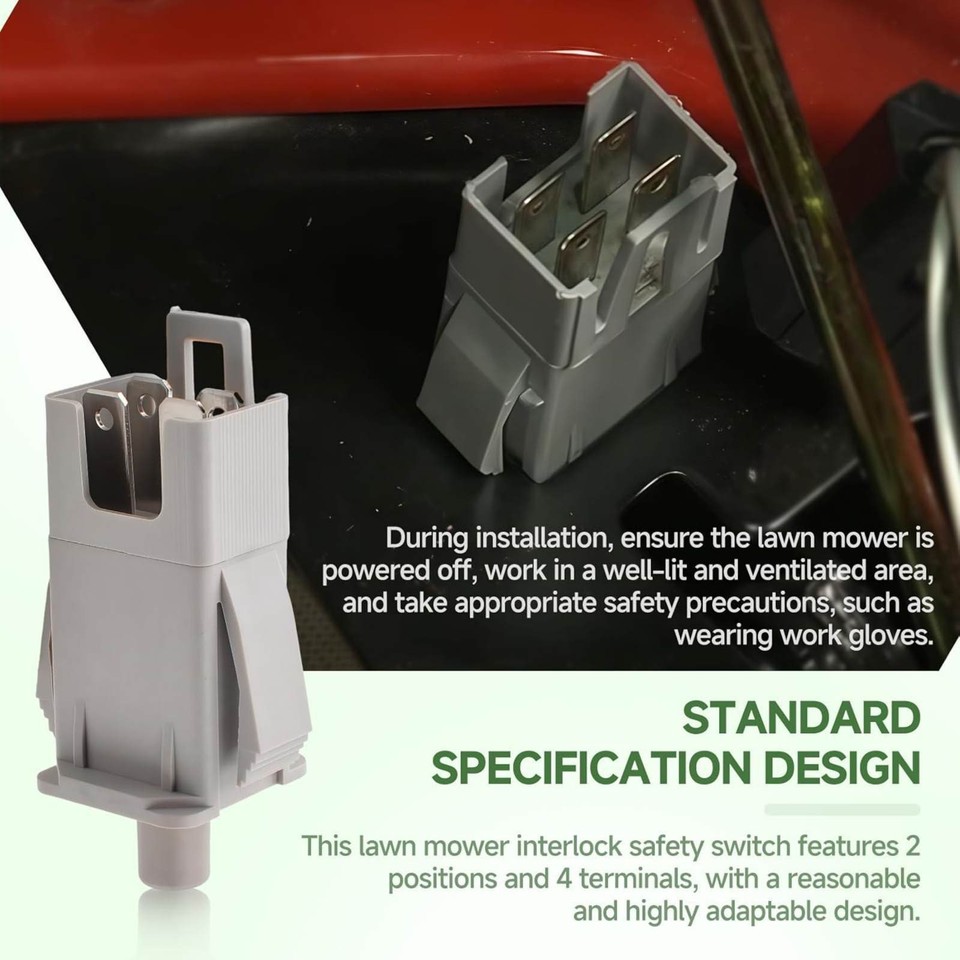 Interlock Safety Switch For 2 Positions 4 Terminals For Simplicity ...