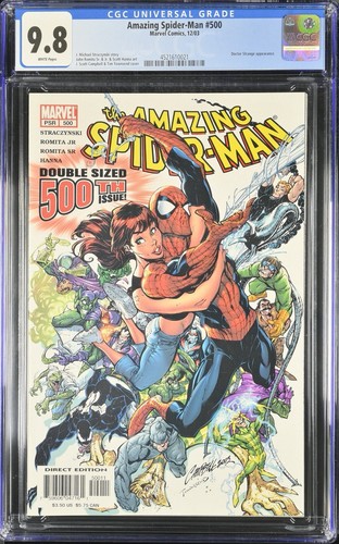 Amazing Spider-Man 500 Cgc 9.8 Marvel 2003 | eBay