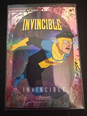 SDCC 2025 Keepsake Blood Splatter Ovalocity Invincible #151 LE 500 | eBay