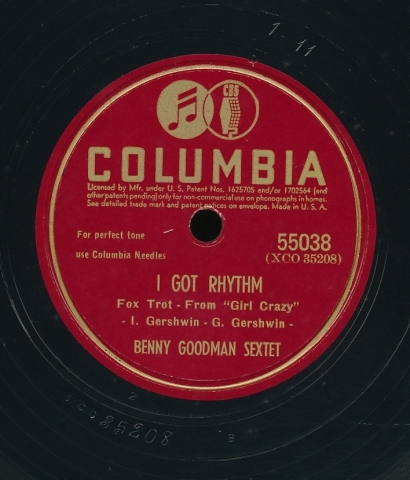 pc78-12 inch-Jazz-Columbia 55038-Benny Goodman Sextet w/ Helen Forrest ...