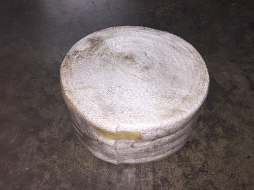 100' Roll 6" X 1/8" Flat Fiberglass Boiler Gasket Tape, 1000F, Darco ...