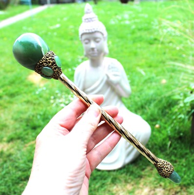 Jade Peace crystal wand, crystals, gemstones. | eBay UK
