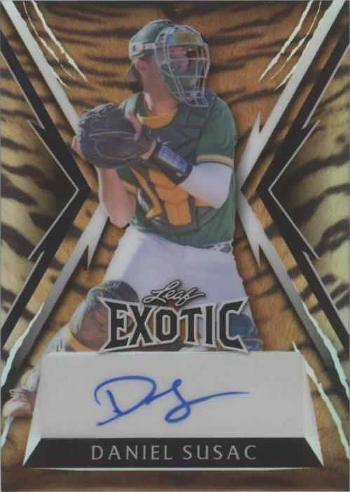 2023 Leaf Exotic - Tiger Prismatic #BA-DS1 Daniel Susac /10 (AU, RC ...