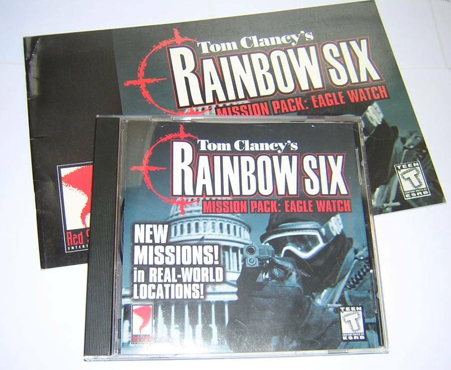Tom Clancy's Rainbow Six Eagle Watch Mission Pack PC CD-ROM with Manual ...