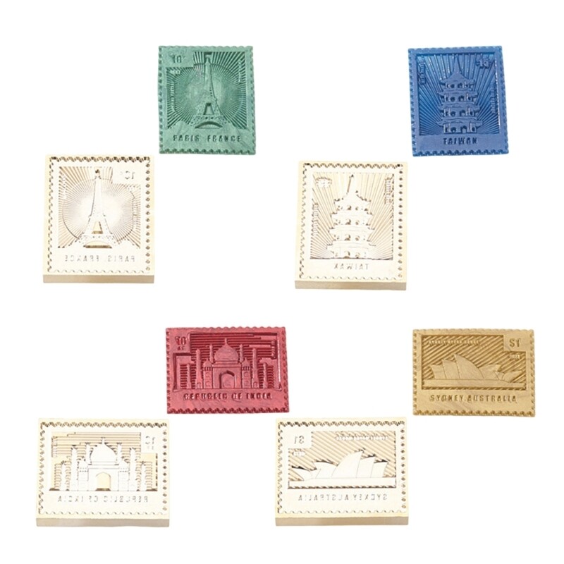 Building Theme Wax Stamp Head Replacement | eBay