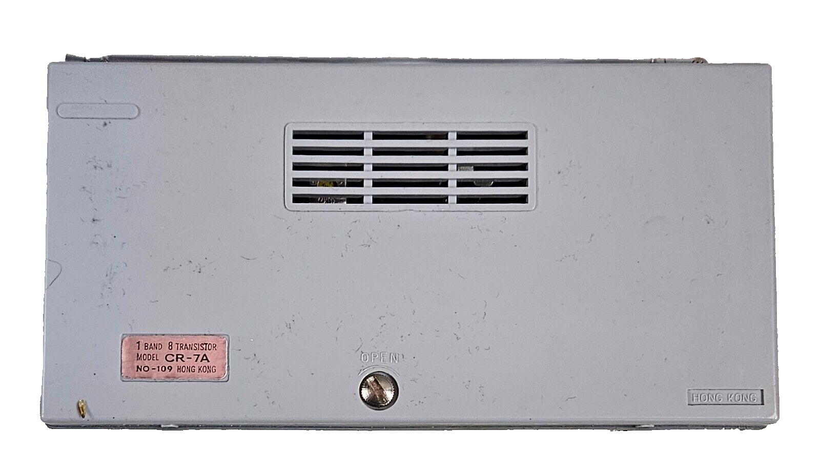 1968 VTG Wendell West Hi-Fi Deluxe 8 Transistor Radio CR-7A Portable AM ...