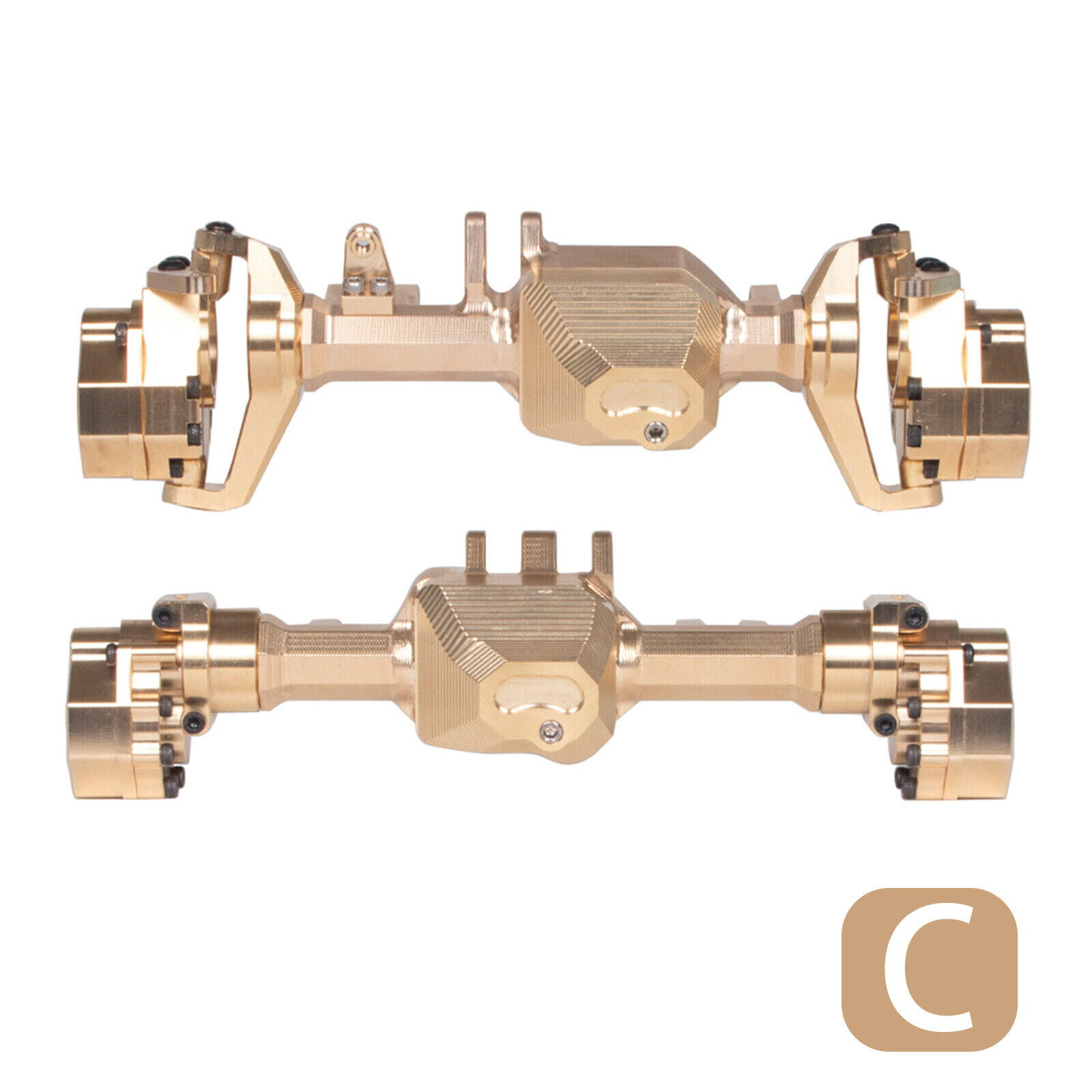 Brass Counterweight Front /Rear Axle Shell For 1/10 Traxxas TRX4 TRX6 ...