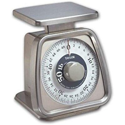 Taylor Precision Products Stainless Steel Analog Portion Control Scale ...