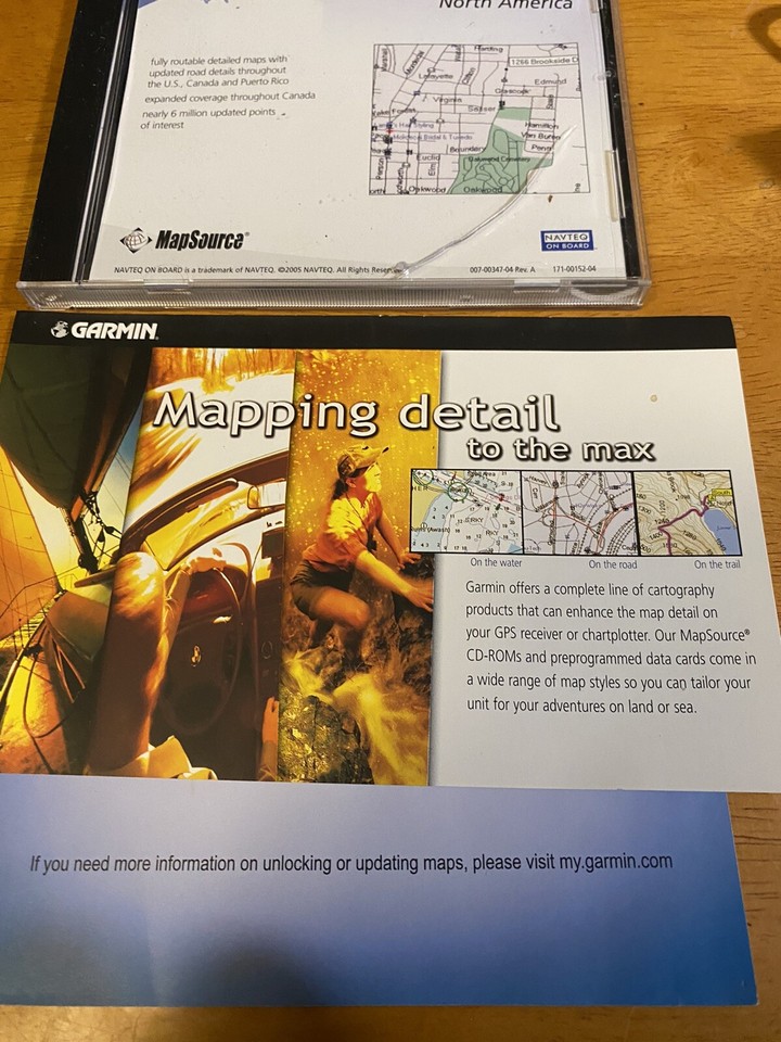 Garmin Gpsmap 60CSx + Automotive Kit Bundle, charger manuals mount Free ...