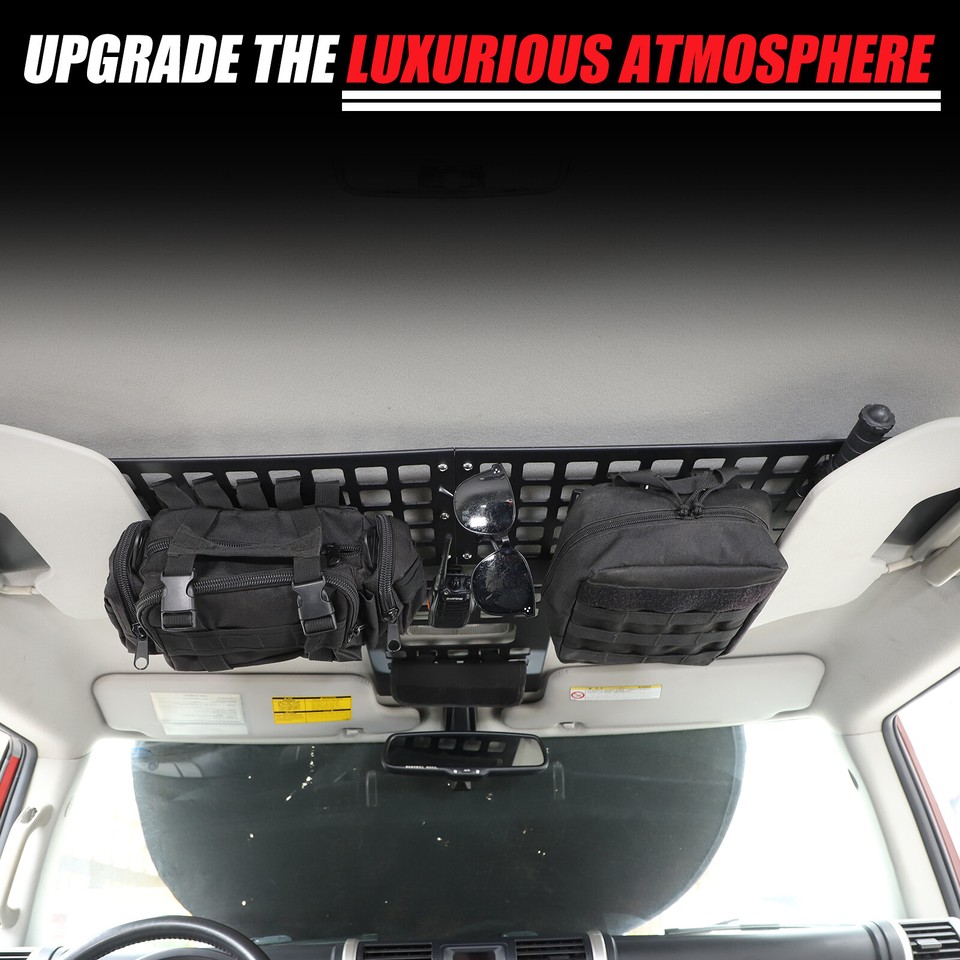 Alloy Overhead Storage Bracket Roof Molle Panel For Toyota FJ Cruiser ...